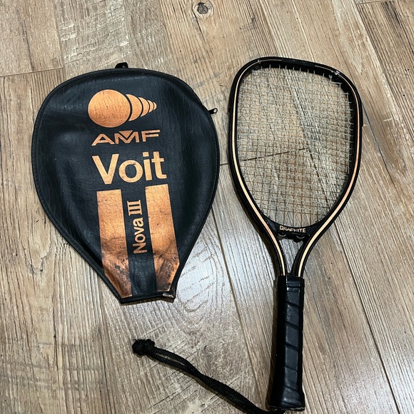 Other | Vintage Amf Voit Nova Iii Graphite Racquetball Racquet With Its ...
